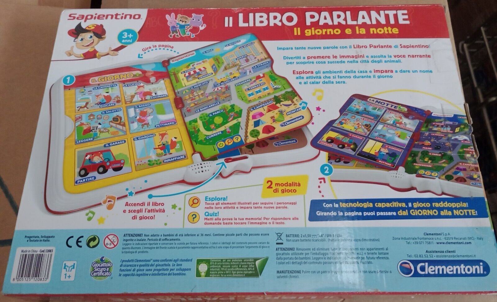 The book Parlante Sapientino Clementoni | eBay