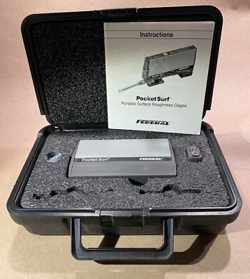 FEDERAL POCKETSURF ROUGHNESS GAGE, PROFILOMETER, PRE-OWNED | eBay