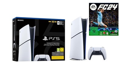 Sony PlayStation 5 Slim Konsole - Digital Version + FC24 Downloadcode ...