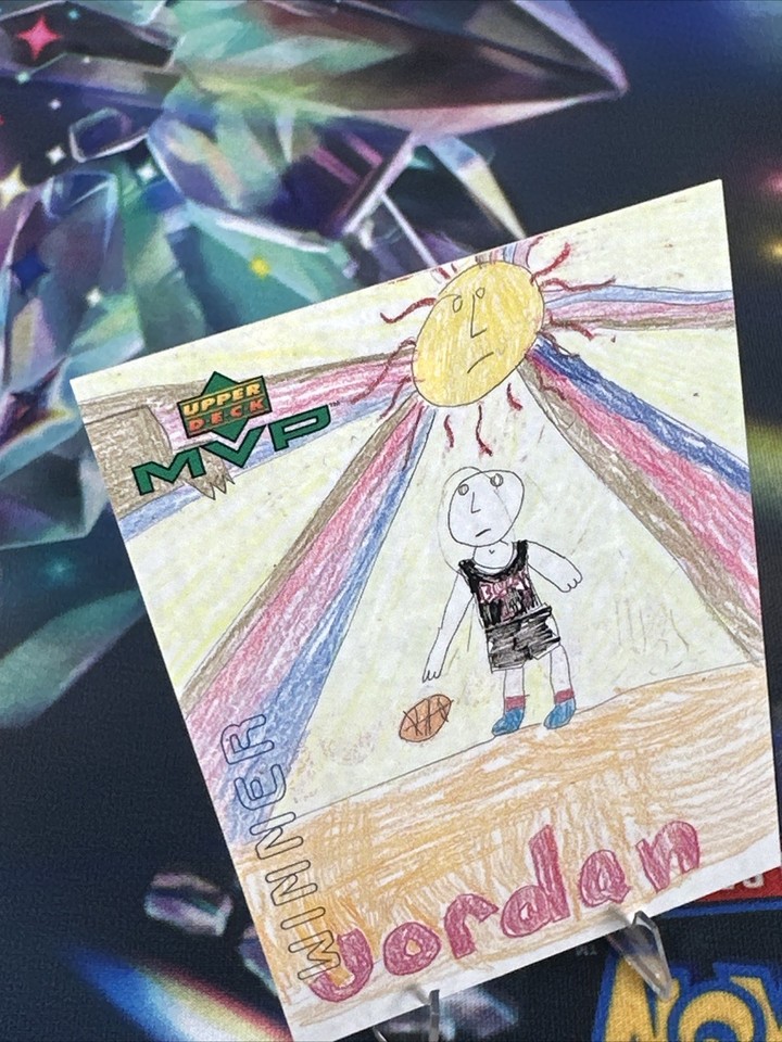 Michael Jordan 1999-00 Upper Deck MVP - Draw Your Own Trading Card ...