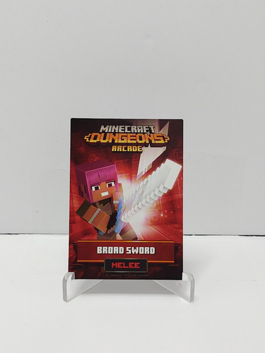 Minecraft Dungeons Arcade Cards Series 1 (Foil + Non-Foil) Raw Thrills ...