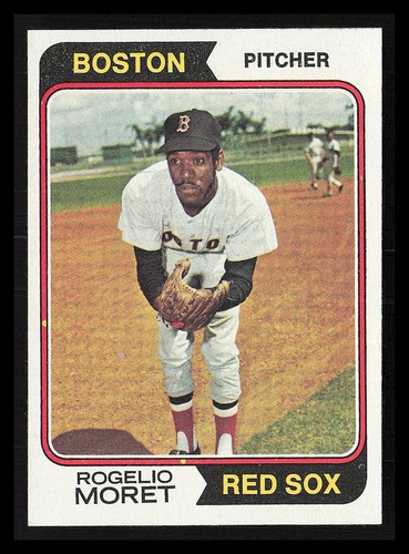 Rogelio Moret 1974 Topps #590 Boston Red Sox | eBay