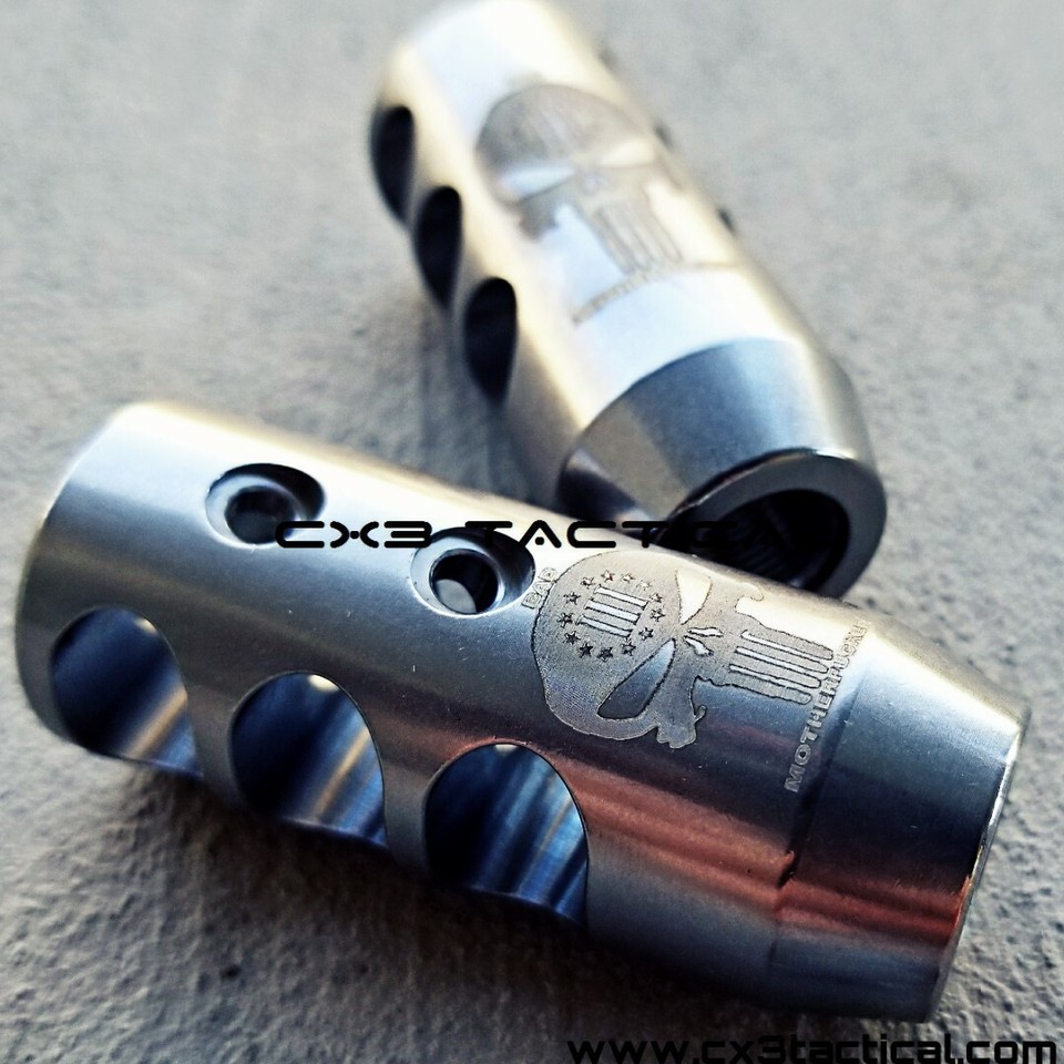 Ruger 10/22 Stainless Steel Muzzle Brake Compensator Comp 1/2x28 TPI ...