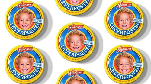 Famous Norwegian Stabburet Leverpostei - Fine liver paté, 100 grams box ...