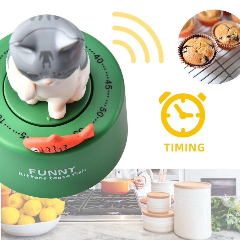 Household Kitchen Timer Cartoon for Shaped Cooking Timer Baking Cooking ...