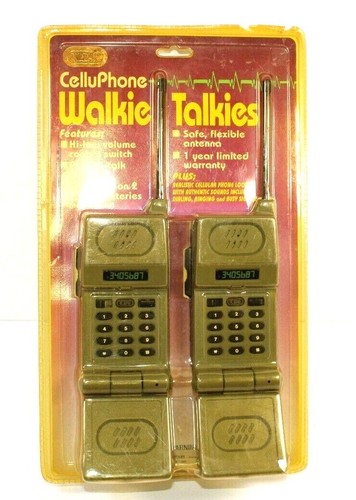 RARE Vintage Tozai CelluPhone Walkie Talkies Look Like Vtg Cell Phones ...