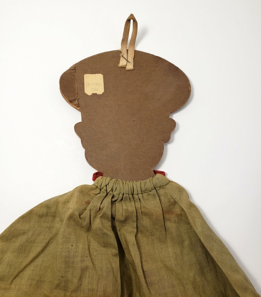 WWII Era Clothes Pin Character Laundry Bag Holder Military Officer Air ...