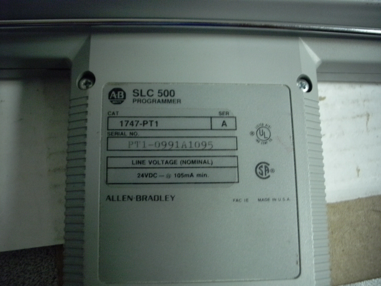 1747-PT1 (1747-R21) HAND HELD PROGRAMMER SERIES A *NEW! | eBay