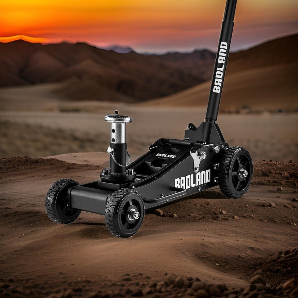 3 Ton Off Road Jack Big Wheel Heavy Duty All Terrain Truck ATV SUV ...