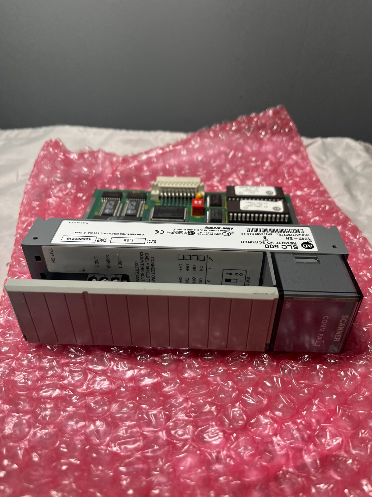 Allen Bradley SLC 500 Remote I/O Scanner Series B 1747-SN | eBay