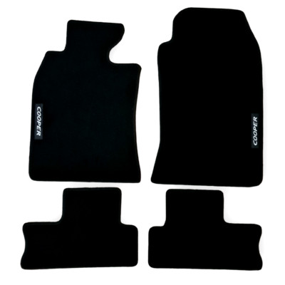 Car Floor Mats Velour For Mini Cooper One R50 Waterproof Carpet Auto ...