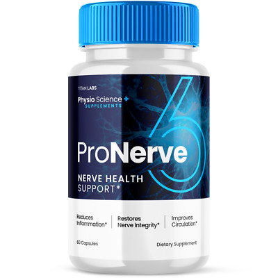Pro Nerve 6 Nootropic, ProNerve 6 Brain Booster for Memory & Focus (60 ...