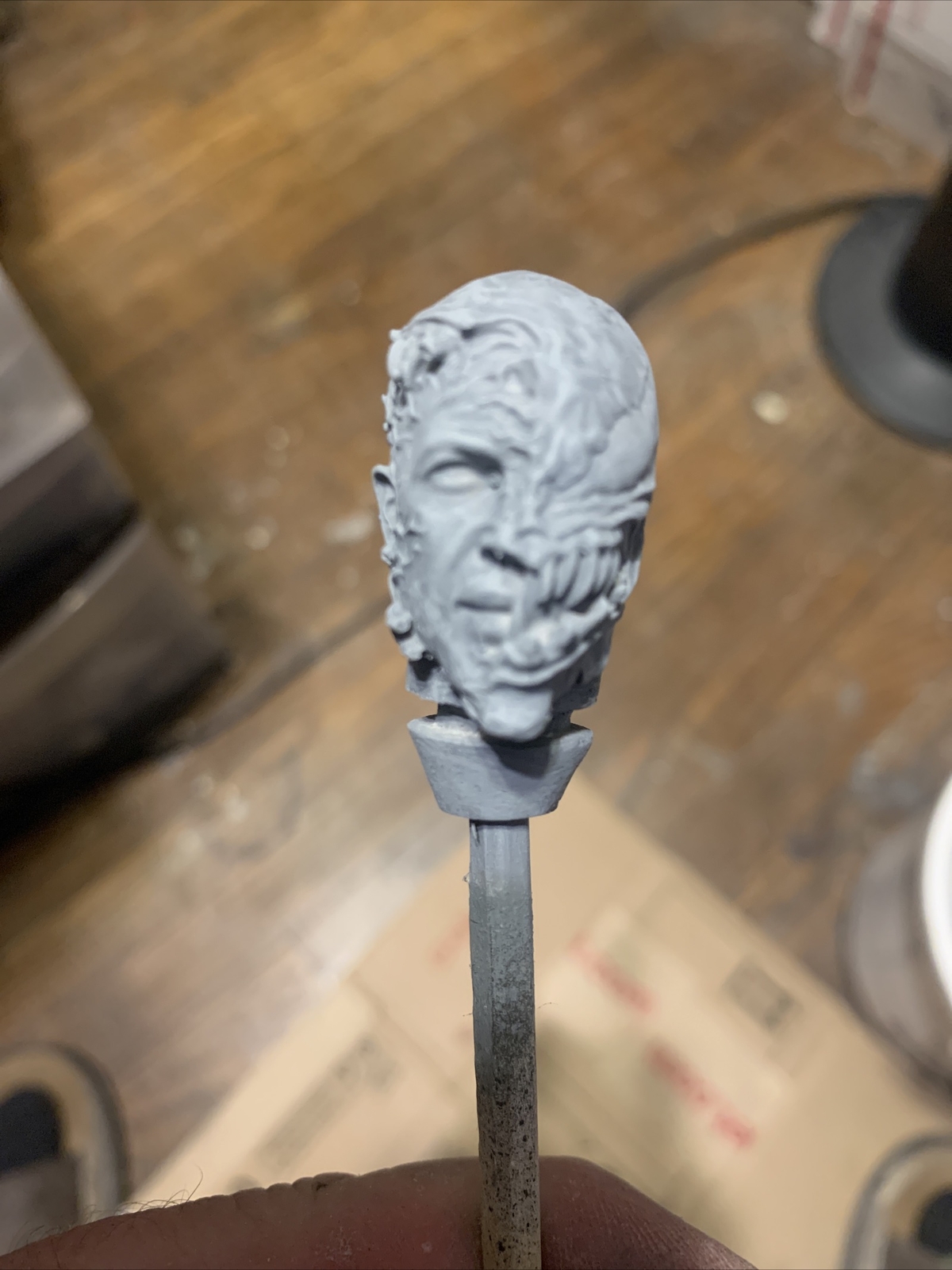 Mego FTC Zica Custom Spider-Man Foe Villain Venom Head For 8” Figure 1/ ...