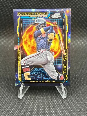 2023 Topps Cosmic Ronald Acuna Jr. Planetary Pursuit The Sun Atlanta ...