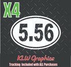 5.56 AR-15 Decal Sticker Car Gun Assault Rifle USA Right Turbo Diesel ...