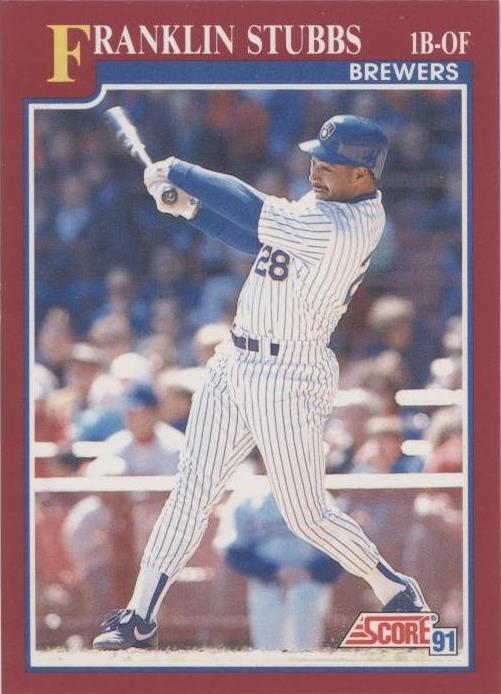 1991 Score Rookie & Traded - Franklin Stubbs #59T for sale online | eBay