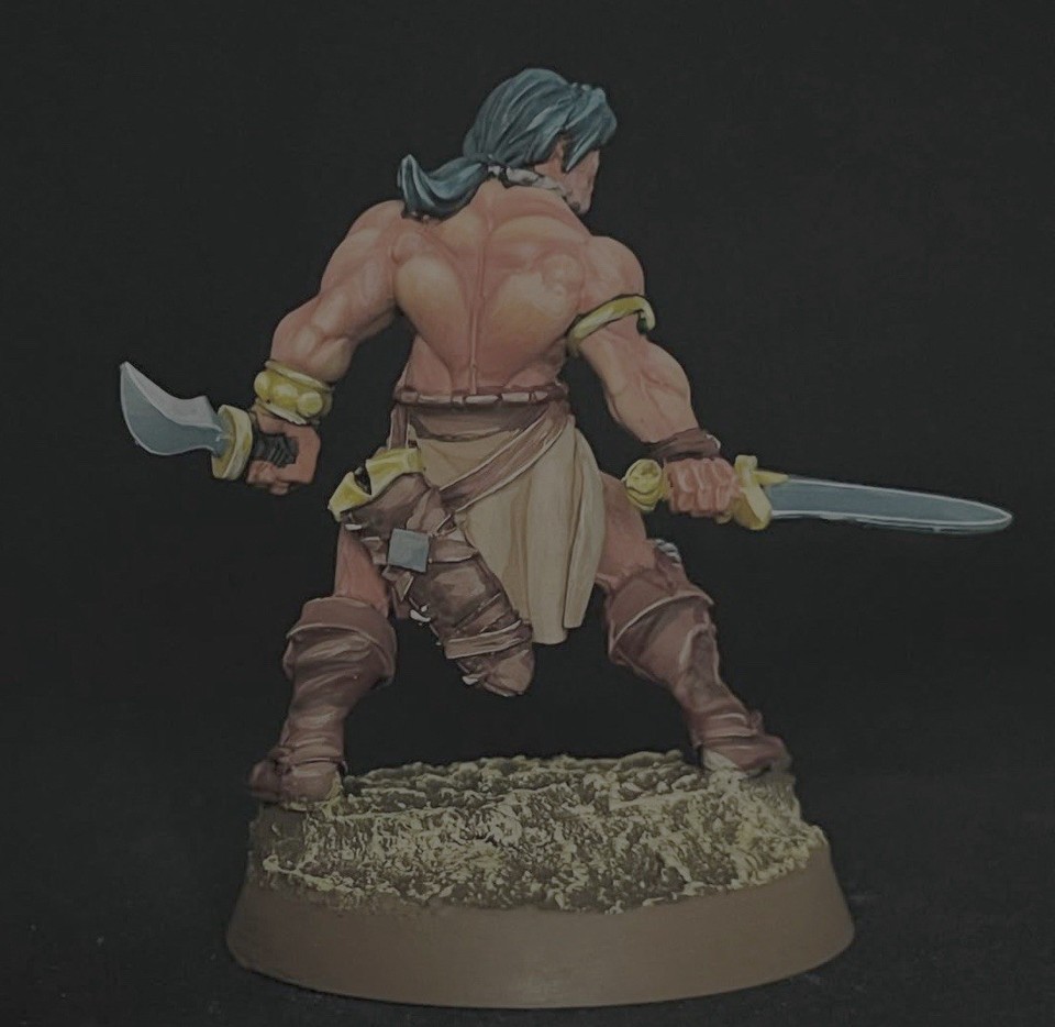Reaper Miniature Painted Barbarian D&D Pathfinder RPG | eBay