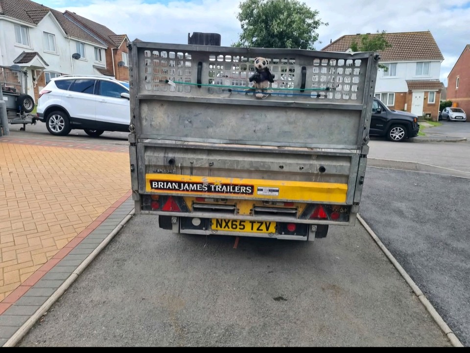 Brian james Trailer / tipper 2 (9×5) 2 Ramps. | eBay UK