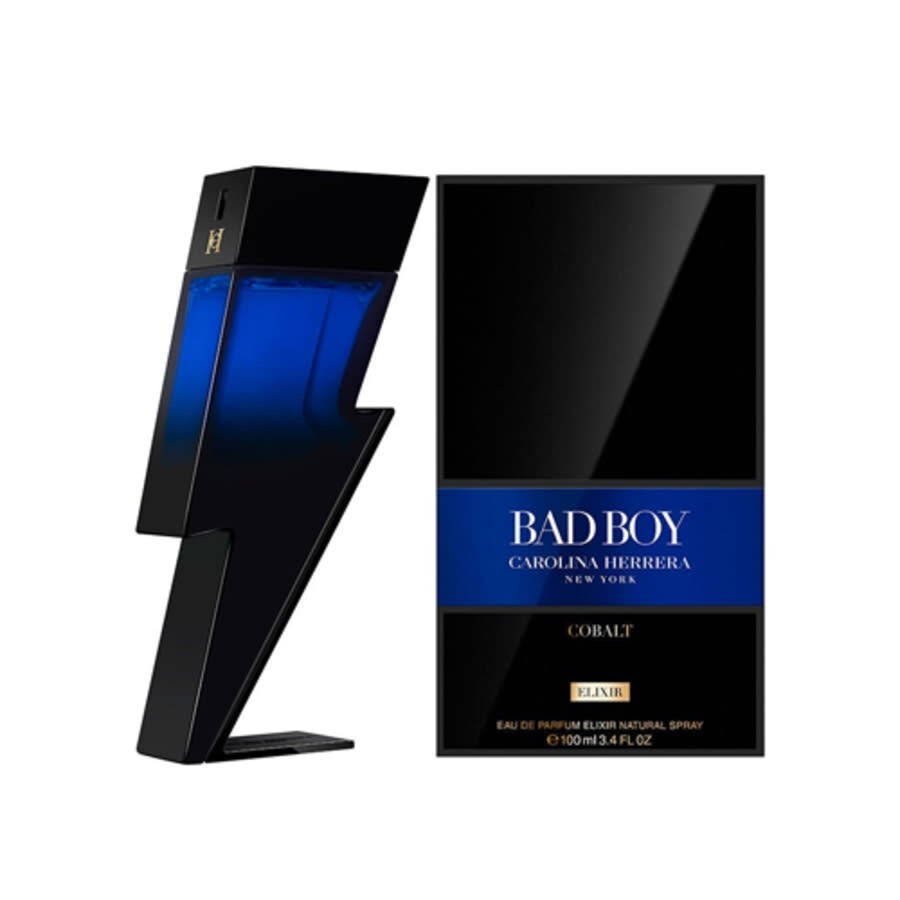 Bad Boy Cobalt Elixir by Carolina Herrera 3.4 oz EDP Cologne for Men ...
