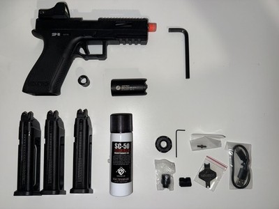 Novritsch SSP18 Airsoft Pistol w/ tracer unit & red dot | eBay
