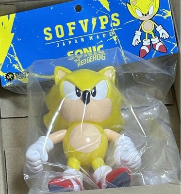 SOFVIPS Sonic the Hedgehog Super Sonic Soft Vinyl Figure Unopened | eBay