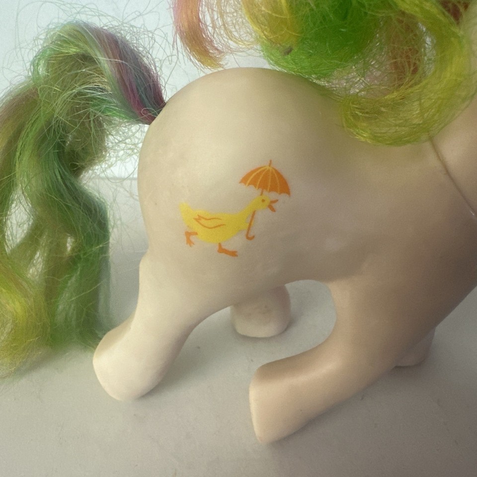 VTG 1987 My Little Pony MLP G1 Twinkle-Eyed Ponies Quackers Gem Eyes ...