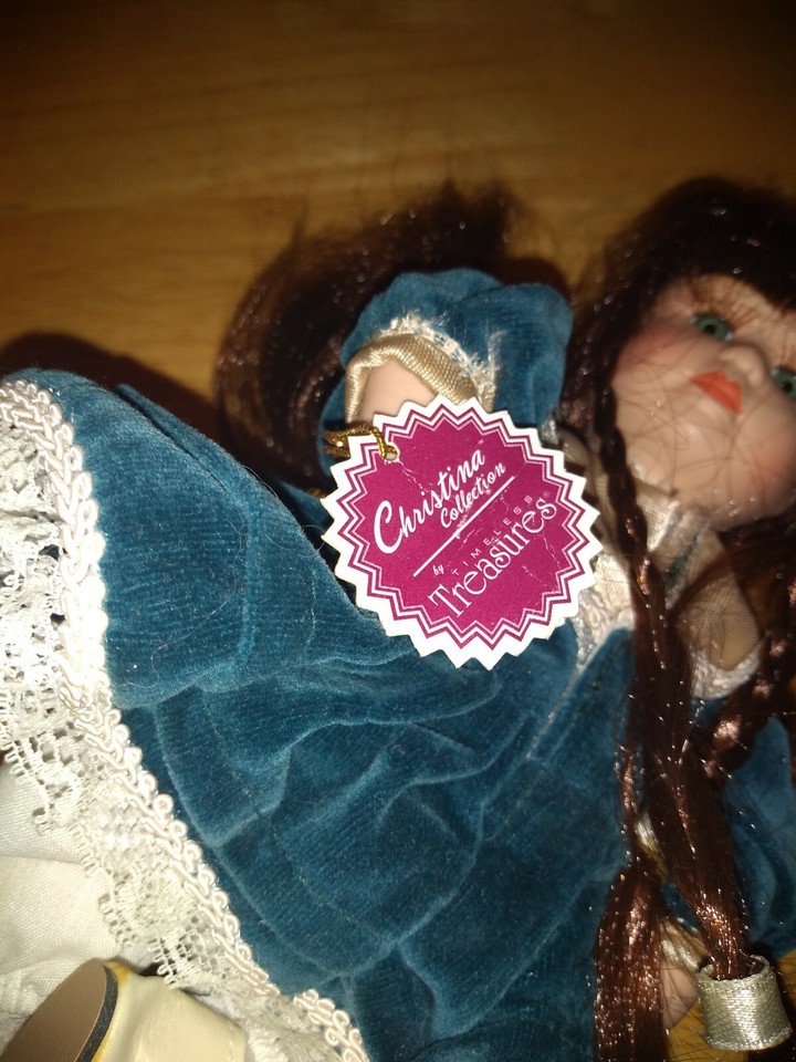 The Christina Doll Collection Porcelain Doll Nwt | eBay