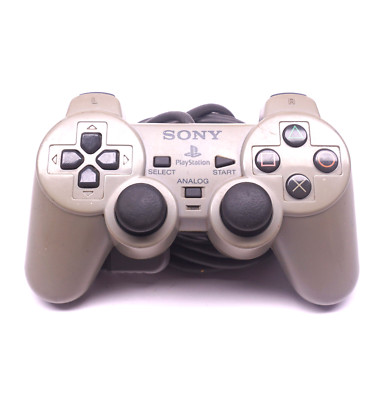 Sony Playstation 1 PS1 Dualshock Gray Grey Gamepad Controller SCPH-1200 ...