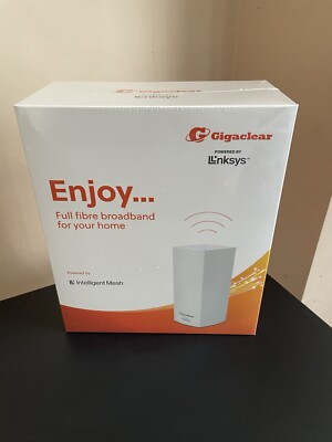 Brand new Gigaclear Linksys SPNMX55 Dual Band Wi-Fi 6 Mesh Router ...
