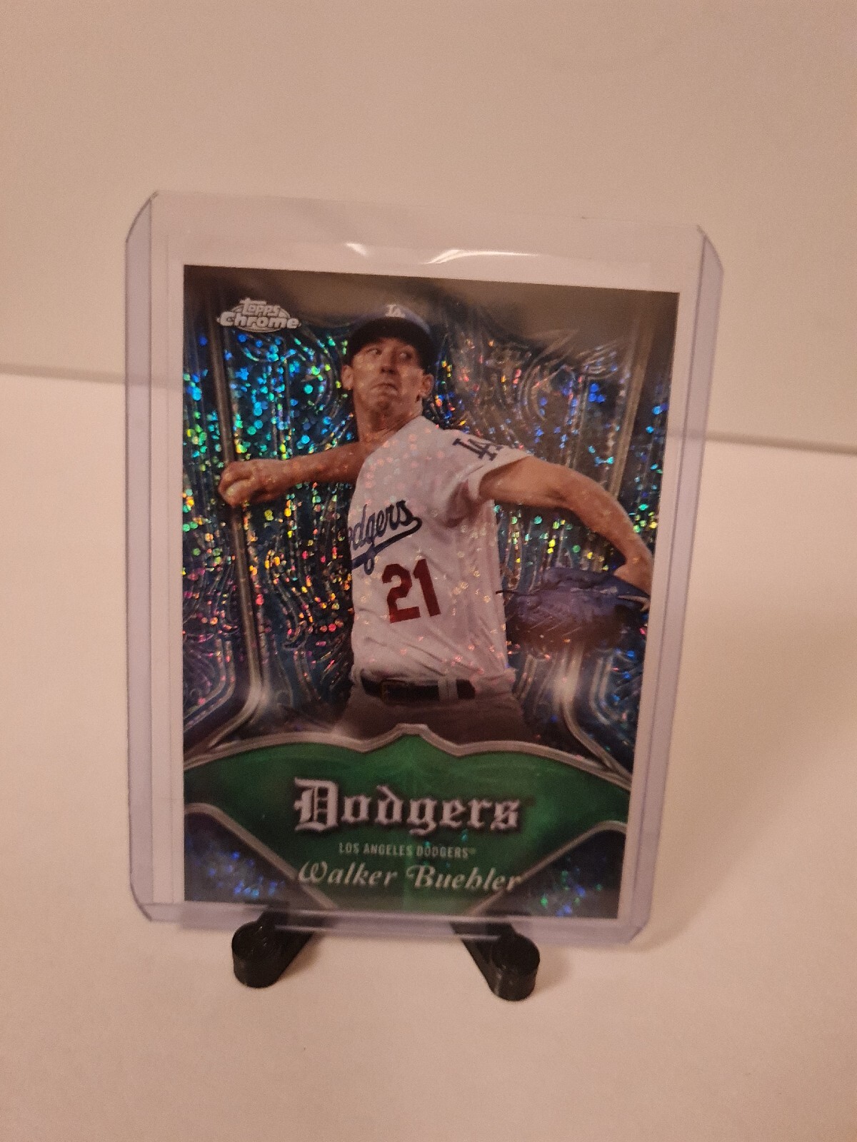 2022 Topps Chrome Pinstriped #P25 Walker Buehler | eBay