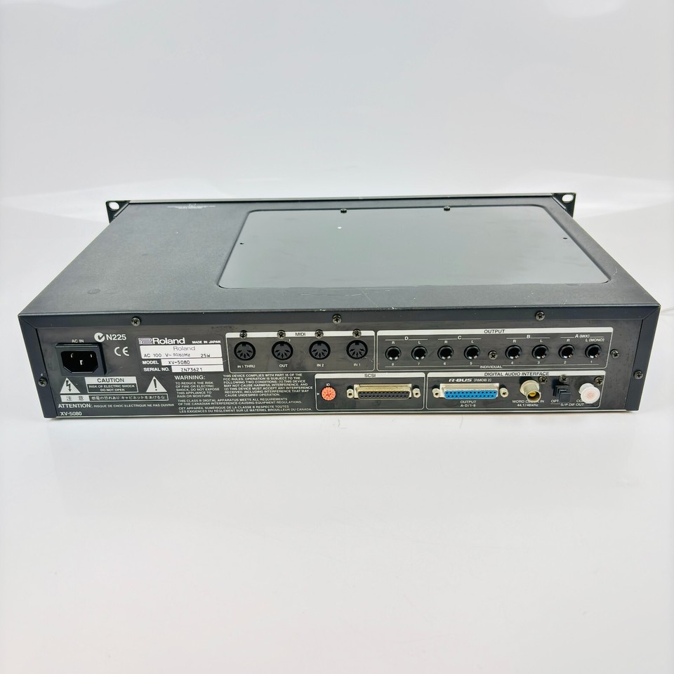 Roland XV-5080 128-Voice Synthesizer Module With Power Cable XV5080 ...