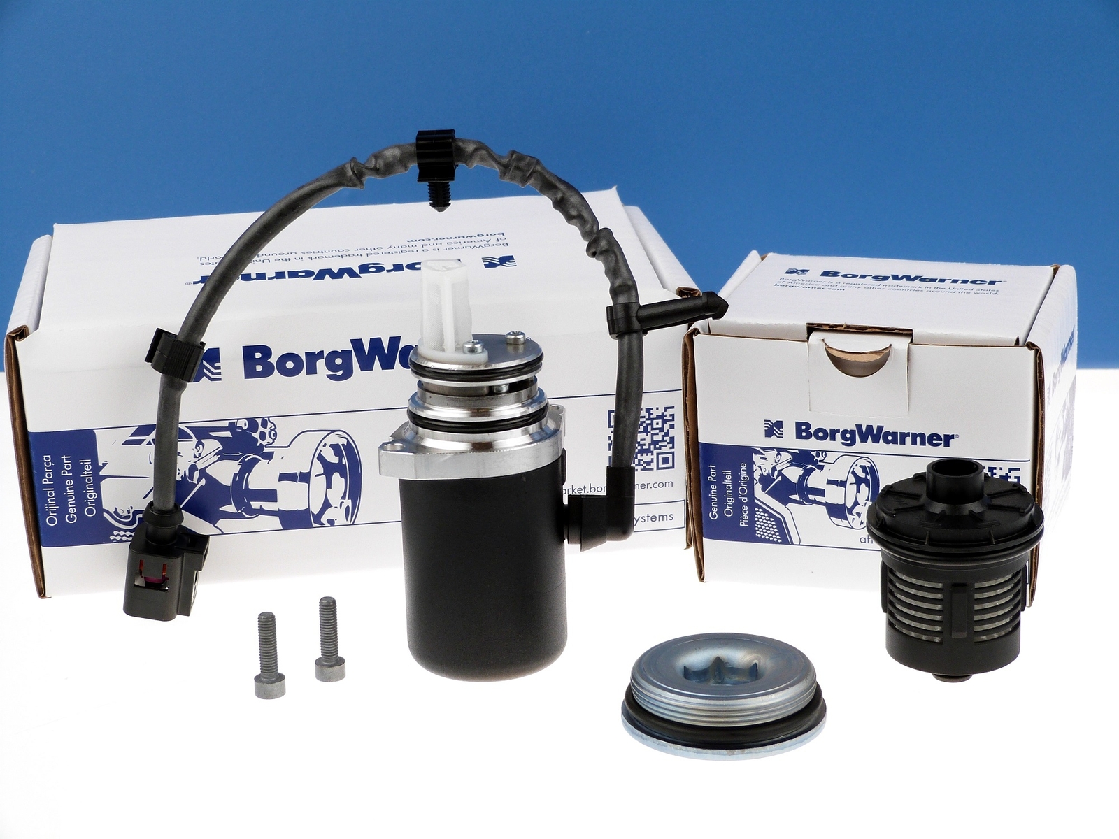 BORGWARNER Vorladepumpe Filter Set Haldex Gen II Lamellenkupplung ...