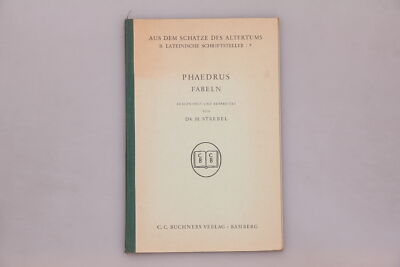 177946 Phaedrus FABELN Bd7 Schatze des Altertums B Lateinische ...