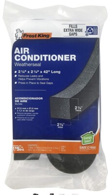 Frost King AC43H Air Conditioner Weatherseal Tape 2-1/4in,2-1/4” W 2-1/ ...