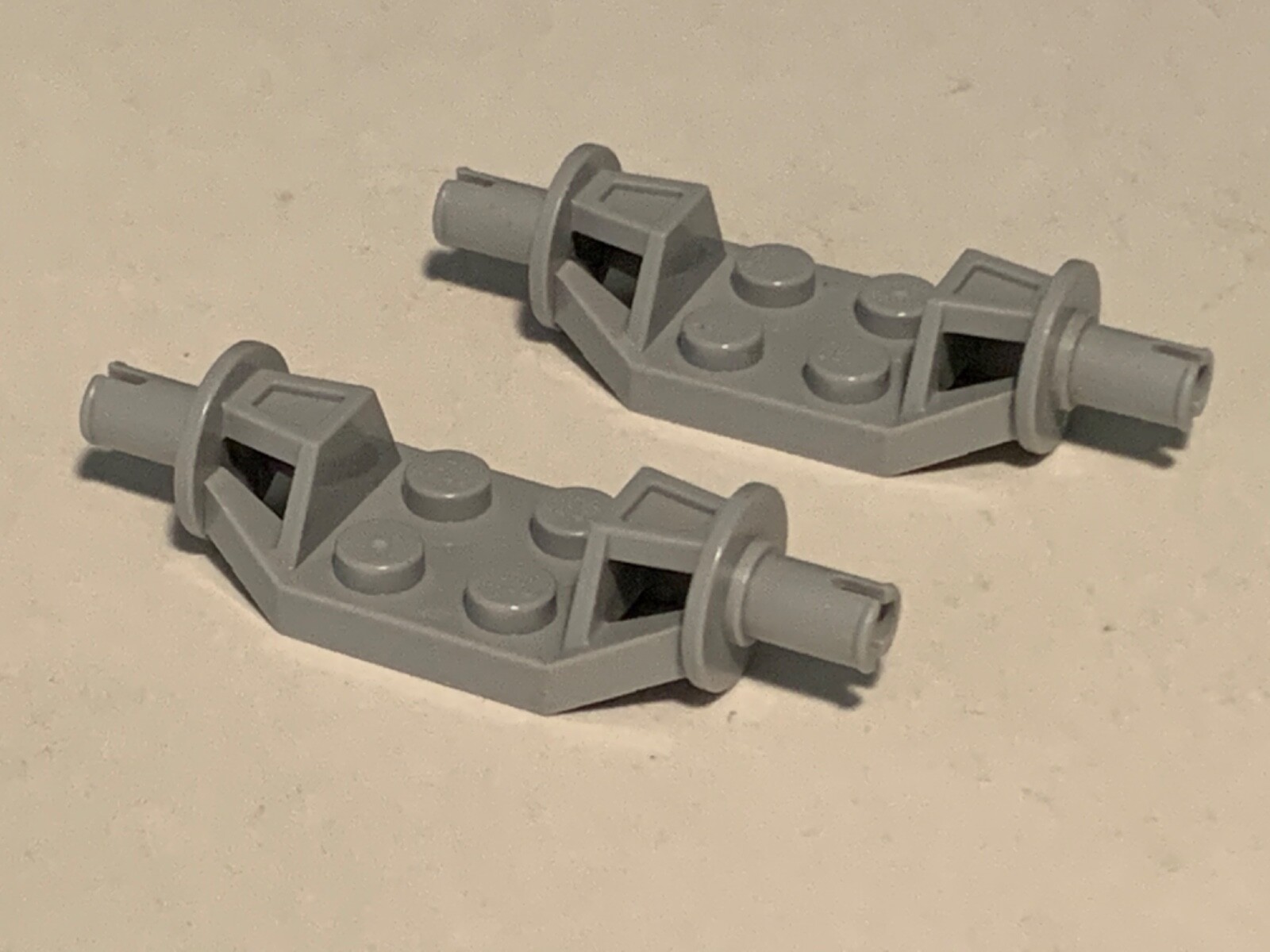 LEGO Parts 47720 (2pcs) Plate 2 x 2 Wishbone Suspension Arms & Pins ...