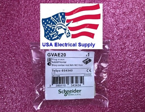 GVAE20 Schneider Auxiliary Contact Block 2NO | eBay