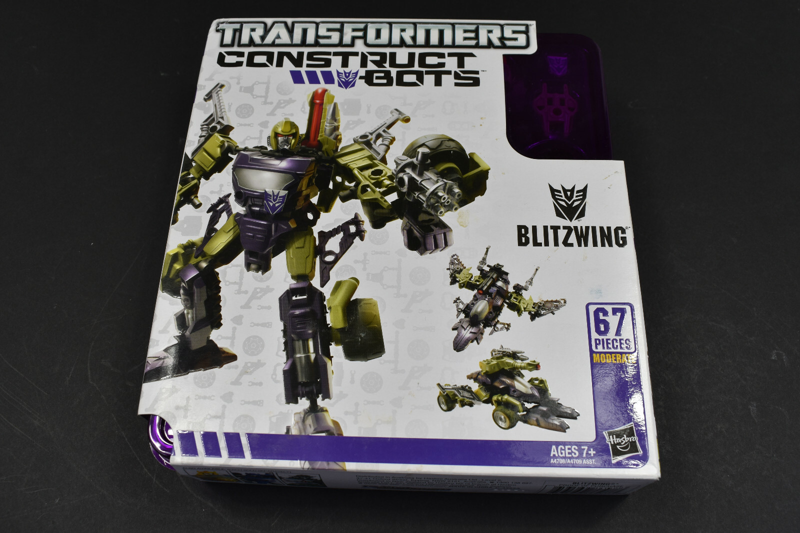 Transformers Construct-Bots Blitzwing Build personnaliser 67 pièces ...