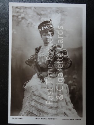Old RPPC Actress: Mary Tempest - Davidson Bros Series 1467 | eBay UK