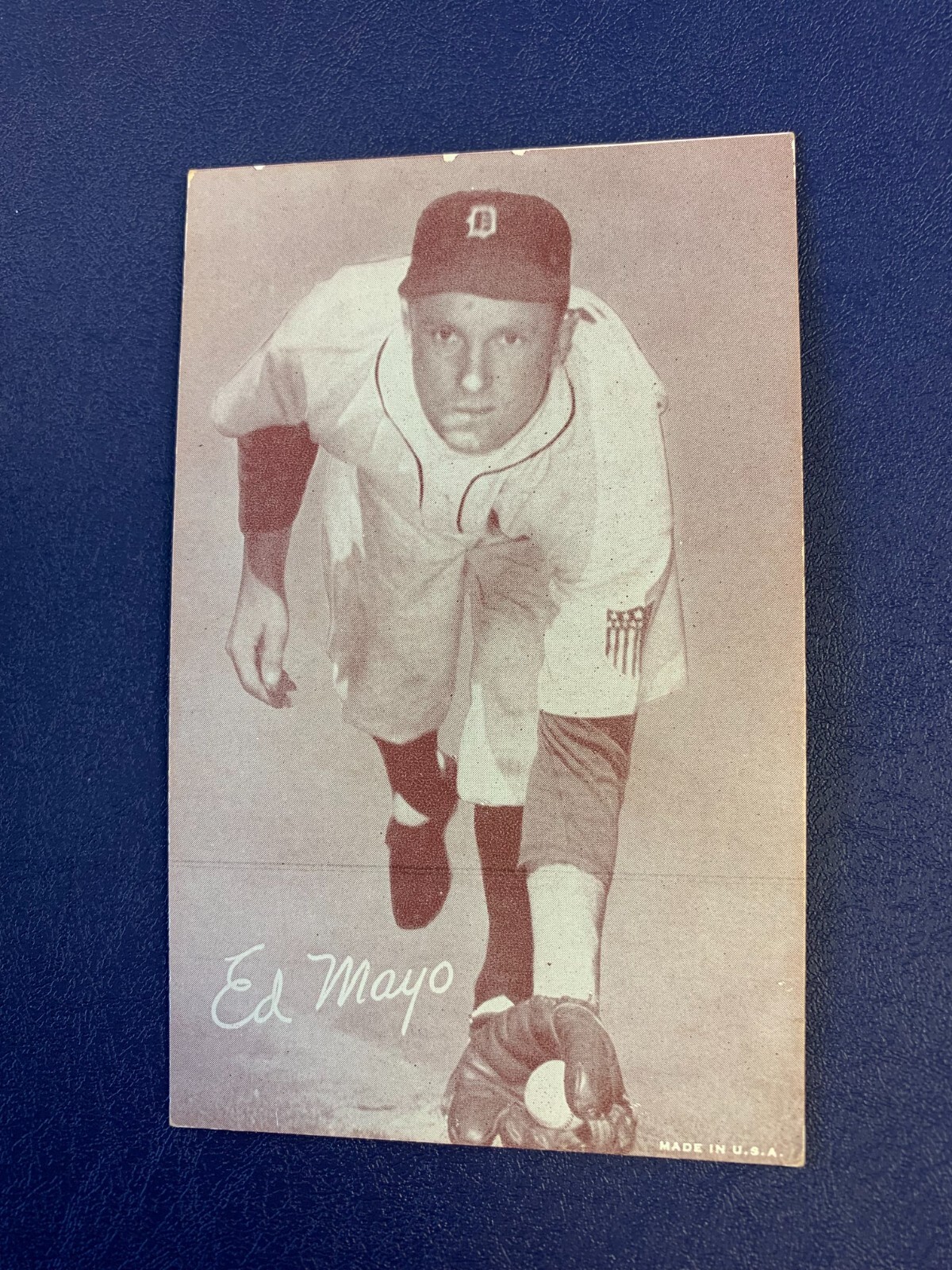1947-66 Exhibits Ed Mayo - Tigers - Nice Vintage Card | eBay