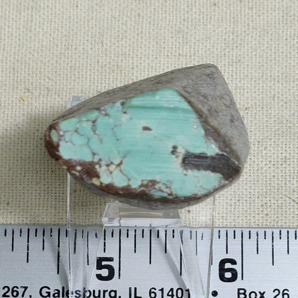 Hubei Cloud Mountain Turquoise Rough Stone Nugget Slab Gem 46 Gram Lot ...