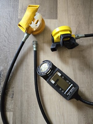 Aqua Lung US Divers Monitor M2 Scuba Dive Regulator w/ Attachments | eBay