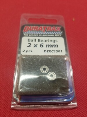 Vintage Duratrax DTXC1501 Ball Bearings 2×6mm 2pcs 1996 original stock ...