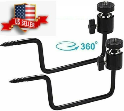 2 piece Trail Camera Tree Mount with 1/4 inch Screw, 360 degree ...