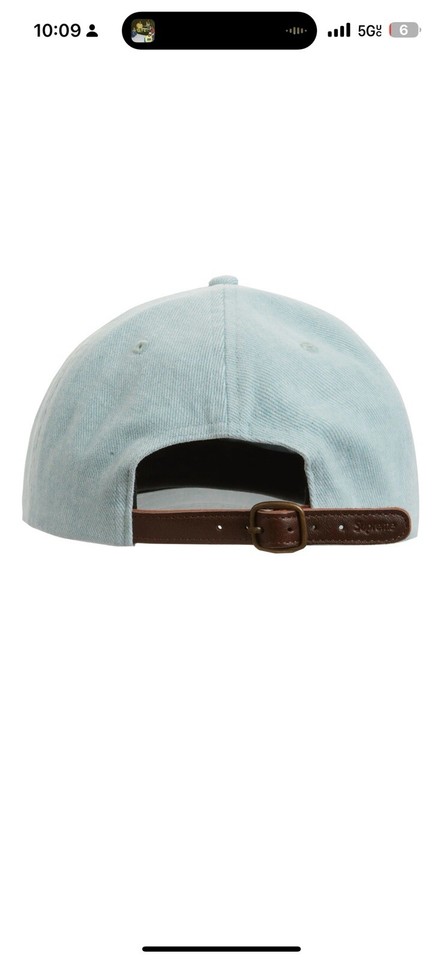 Supreme Classic LOGO 6-Panel-Light Blue SS21 | eBay