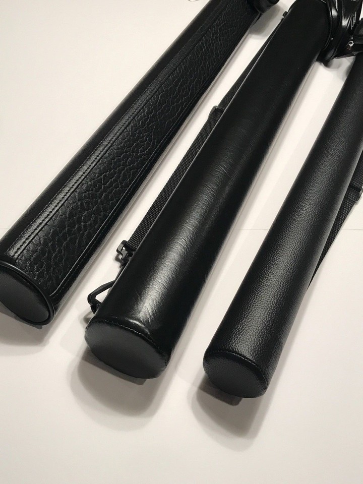 PECHAUER CUSTOM JP6S JP6 POOL CUE BLACK LEATHER UPGRADE NEW SHIPS FREE ...
