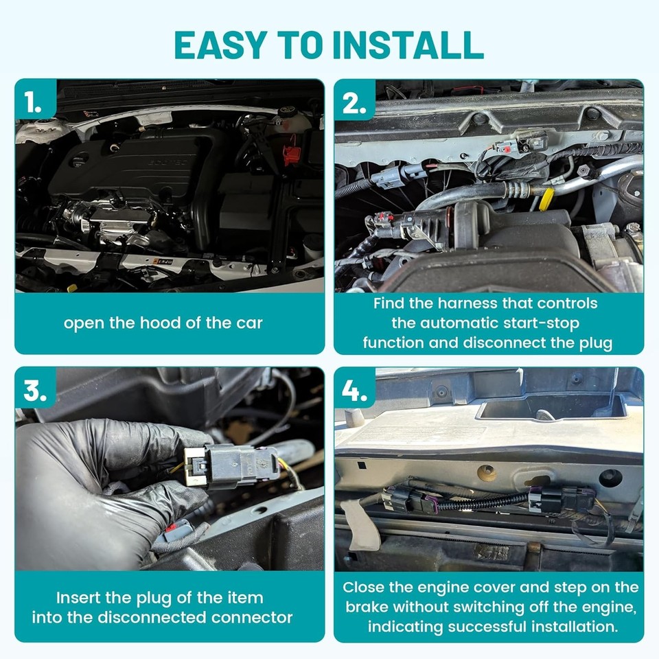 For 2018 Chevy Traverse Auto Start Stop Disable/Delete/Eliminator ...