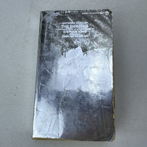 The Shining Stephen King 1978 First Signet Printing Vintage Paperback ...