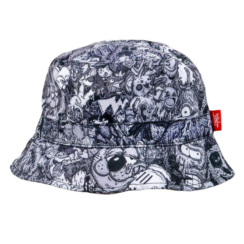 Vincent Gordon x Grassroots Cartoon Gumbo Reversible Bucket Hat | eBay