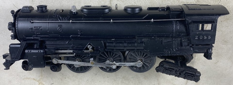 Vintage Locomotive Lionel 2055 Steam Engine & 6026W Whistle Tender ...
