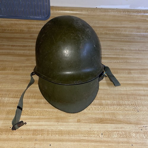 Vintage Vietnam Era M1 Military Pot Helmet And Liner Green Steel | eBay